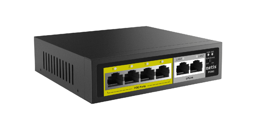 Netis P106C 6-Port Standard POE Switch - Safan Gadget